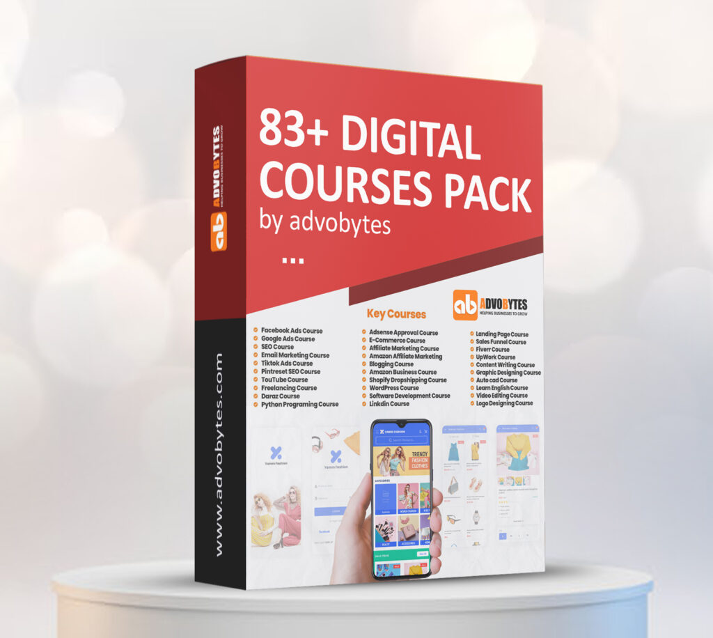 83+ Digital Marketing Courses Pack by - Advobytes Store